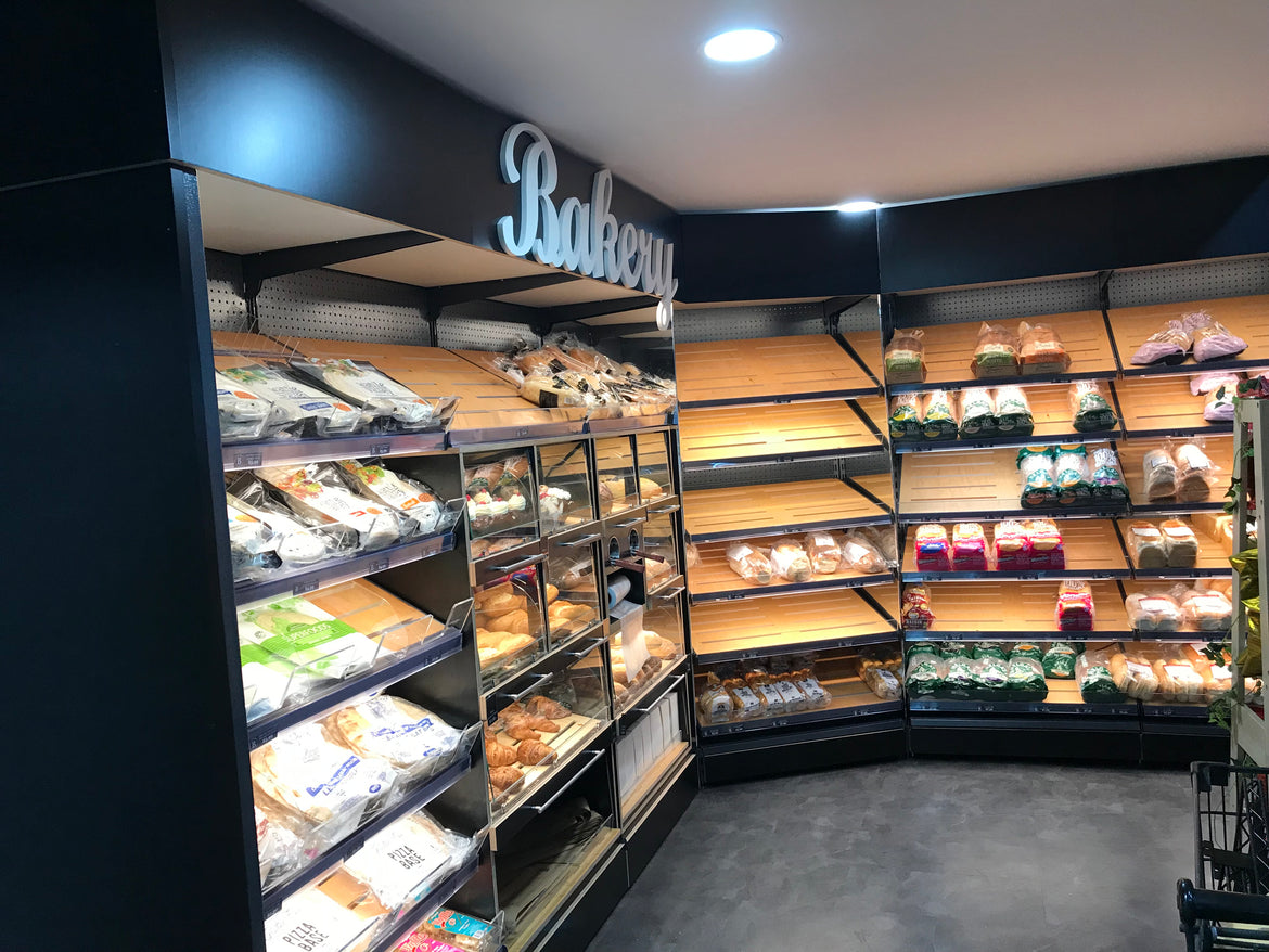 Retail Merchandising Displays & Bakery Shelving – Top Shelf Concepts
